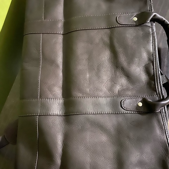 Lexus | Bags | Lexus Brown Leather Duffle Overnight Bag | Poshmark